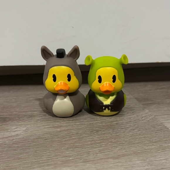 Disney | Toys | Shrek And Donkey Themed Disney Ducks | Poshmark